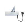 Arrow 624EM Electromagnetic Hold Open/Swing Free Door Closers - Silver ...